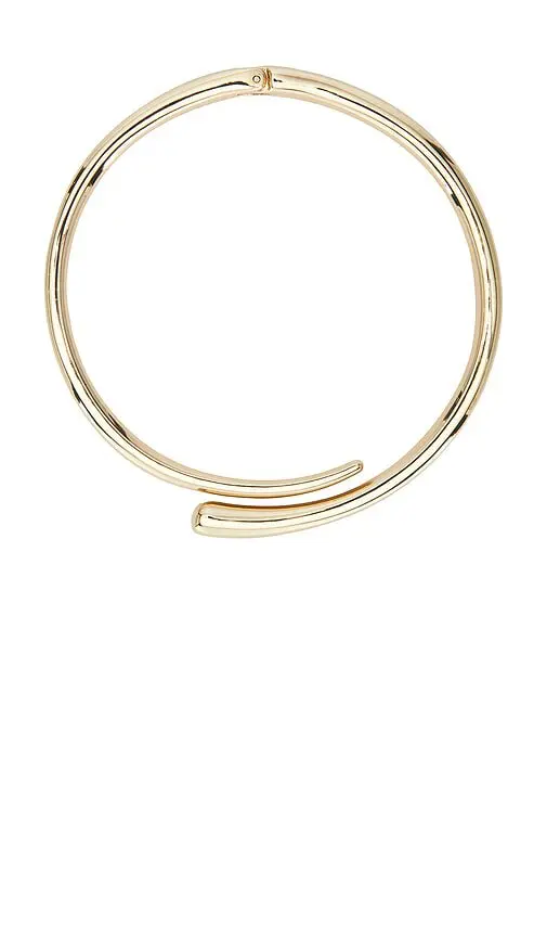 LOVERS AND FRIENDS Addison Choker In Metallic - Gold