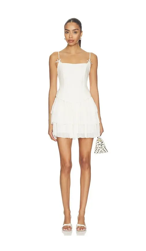Astr The Label Kiarra Dress - Cream