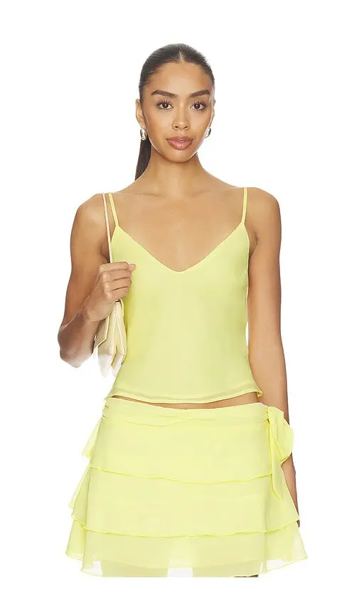 BELLA VENICE The Sila Top - Yellow