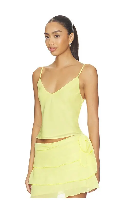 BELLA VENICE The Sila Top - Yellow