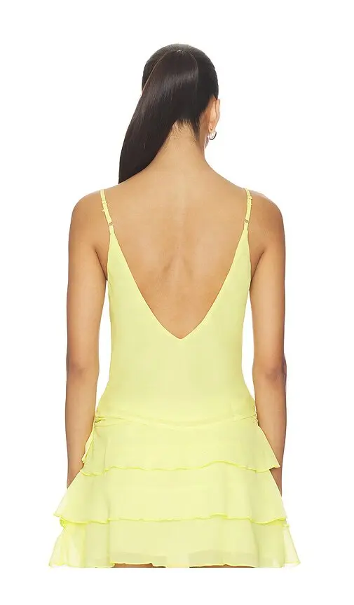 BELLA VENICE The Sila Top - Yellow
