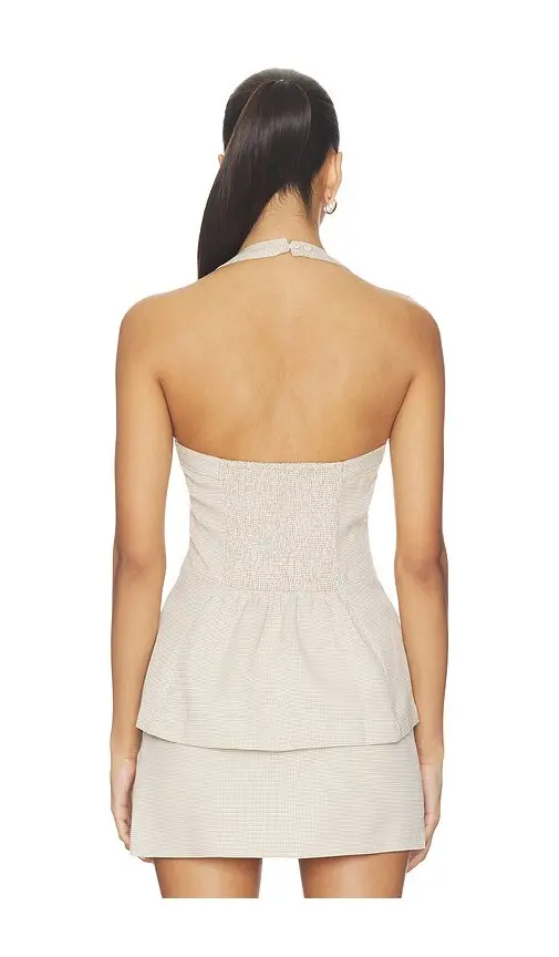 Astr The Label Cithara Halter Neck Top