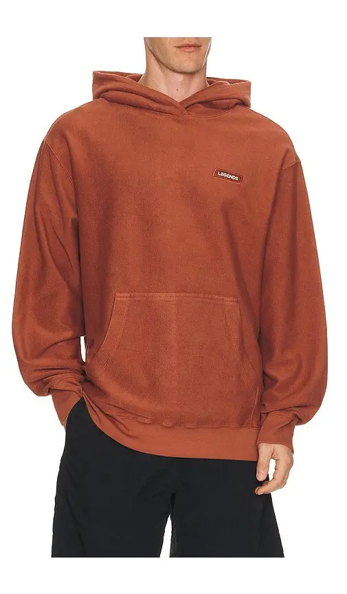 LEGENDS Fairfax Reverse Terry Hoodie - Ember