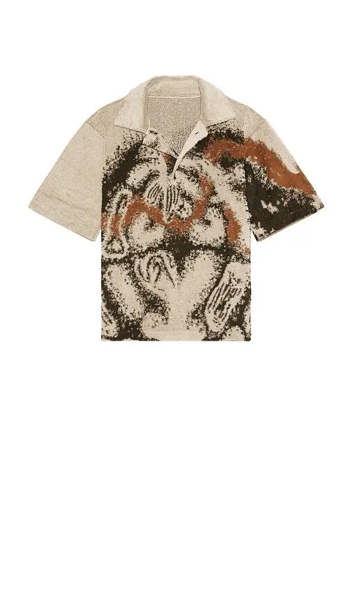 ISA BOULDER Floyd Towel Shirts In Brown