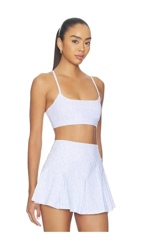 LoveShackFancy Cadelle Bra In Blue
