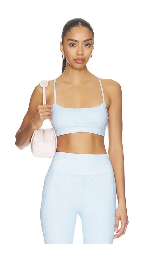 LoveShackFancy Cadelle Bra In Blue - Chapparal Blue
