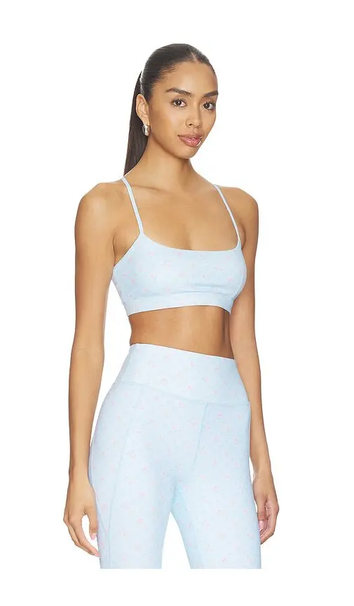 LoveShackFancy Cadelle Bra In Blue - Chapparal Blue