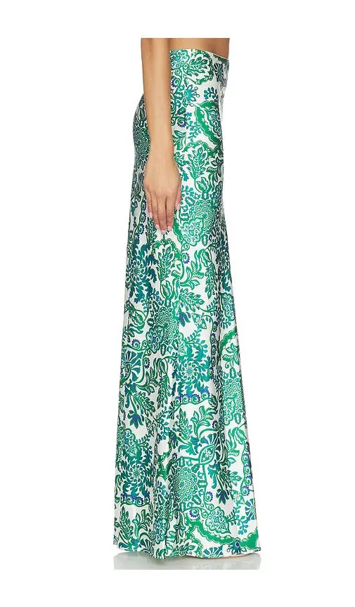 Misa Sierra Maxi Skirt In Floral Print