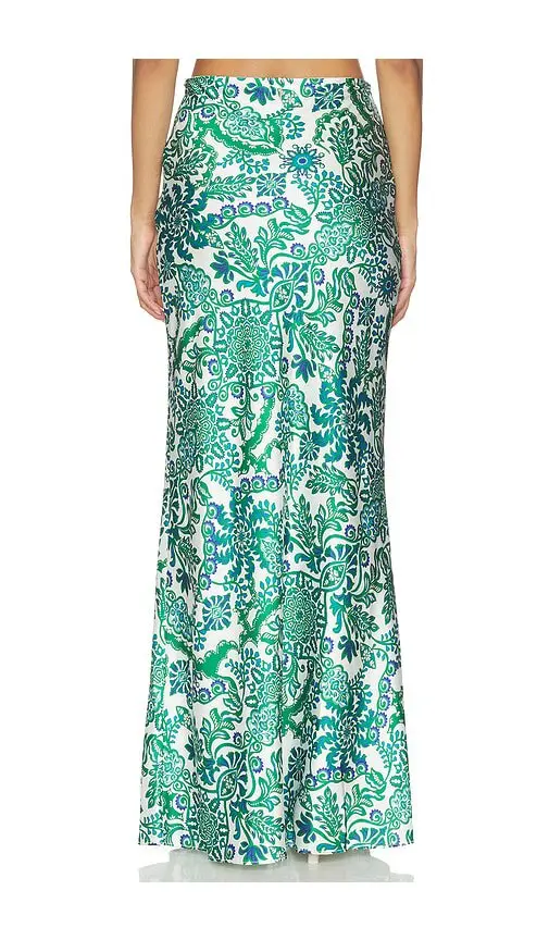 Misa Sierra Maxi Skirt In Floral Print