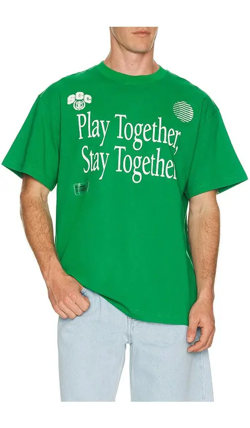 STUDENTS GOLF Stay Together Tee - Green