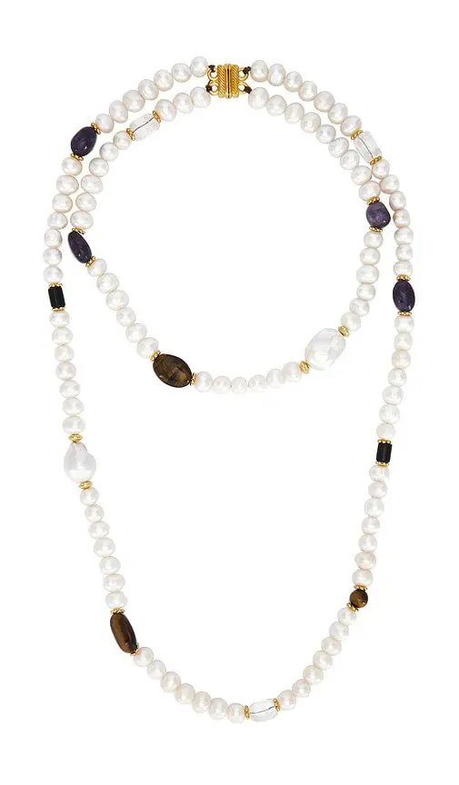 Shashi Bennet Gemstone Necklace - Multi