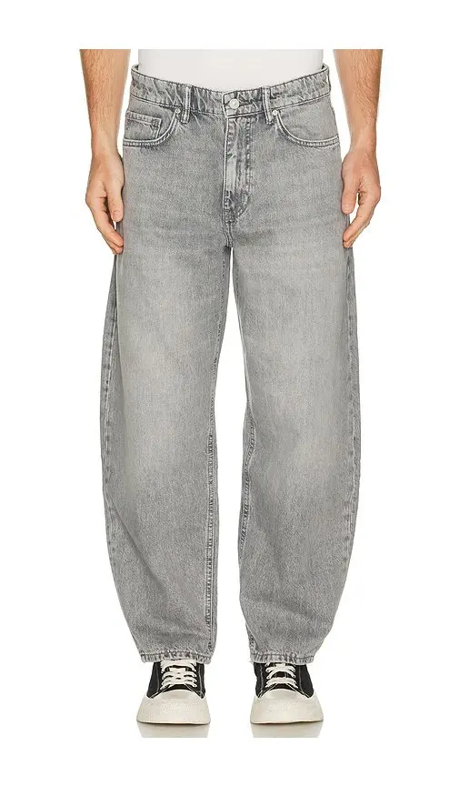 ALLSAINTS Barrel Trash Jeans - Grey