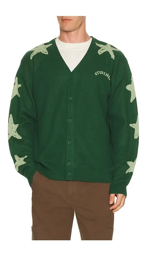 STUDENTS GOLF Dexter Knit Cardigan Sweater