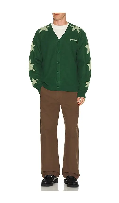 STUDENTS GOLF Dexter Knit Cardigan Sweater