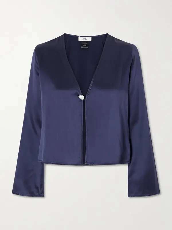 SARA CRISTINA Nerea Silk Blouse