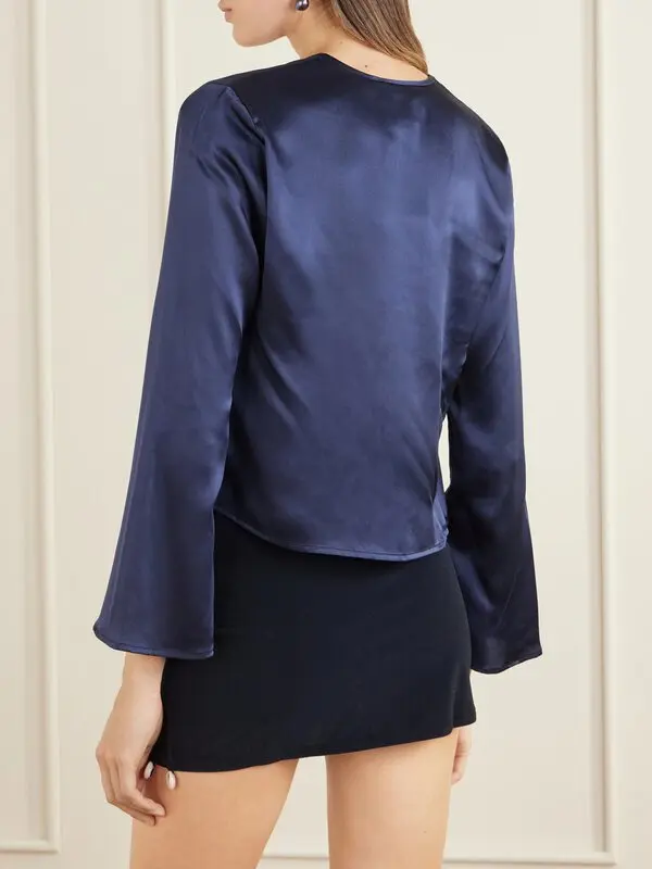 SARA CRISTINA Nerea Silk Blouse