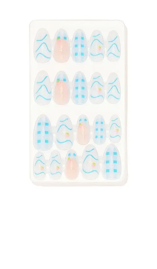 NAIL REFORMATION X Picnic Day Press On Nails In Baby Blue