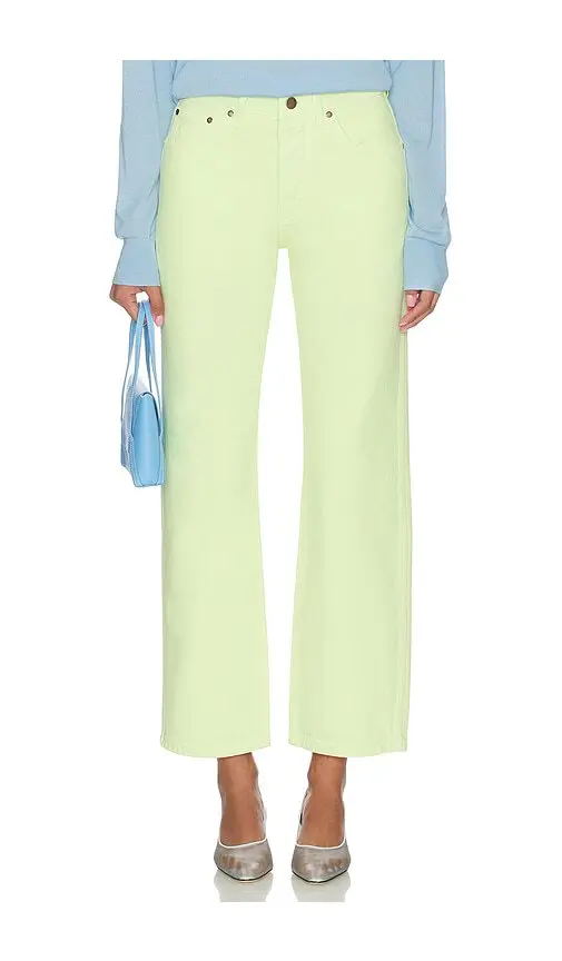 Renggli Straight Jean In Yellow