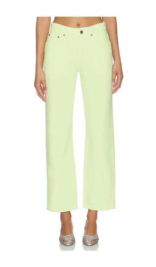 Renggli Straight Jean In Yellow