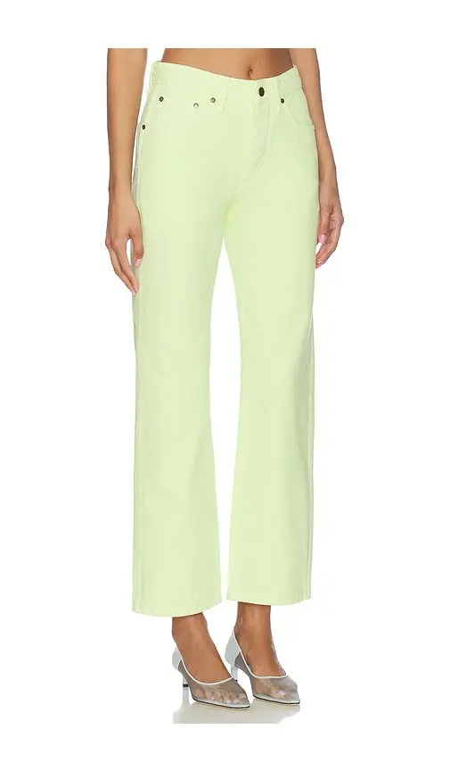 Renggli Straight Jean In Yellow