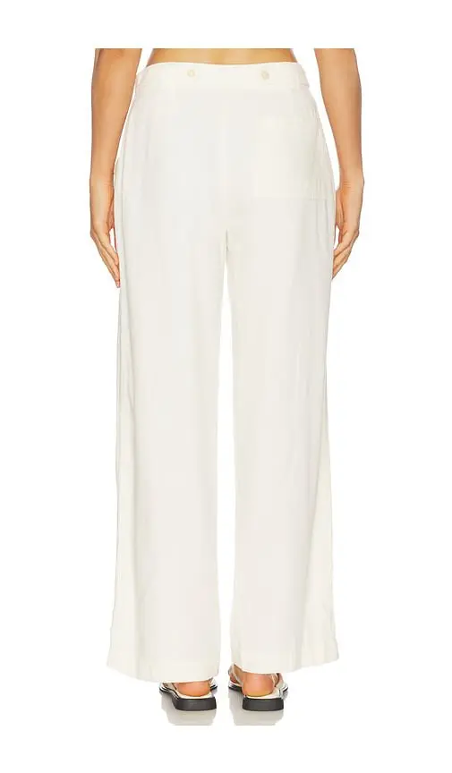 Simkhai Langston Linen Utility Pant