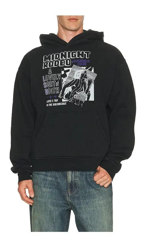 MIDNIGHT RODEO American Exxtasy Hoodie - Black