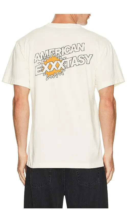 MIDNIGHT RODEO American Exxtasy Tee - Cream