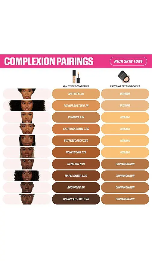 HUDA BEAUTY Faux Filter Luminous Matte Concealer - Honeycomb 7.7