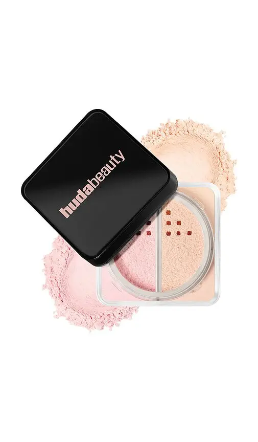 HUDA BEAUTY Easy Bake Loose Powder Duo - Cherry Peach