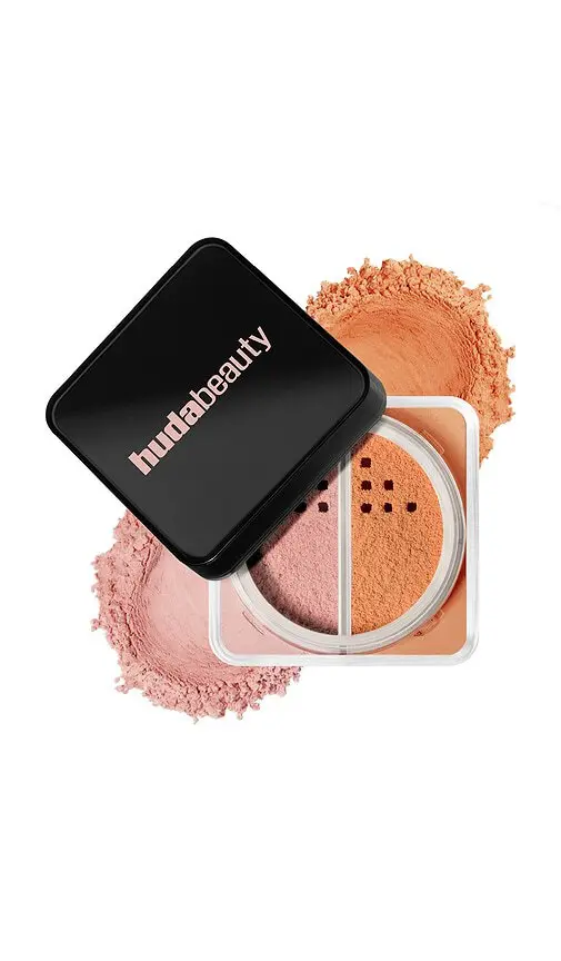 HUDA BEAUTY Easy Bake Loose Powder Duo - Pink Pumpkin
