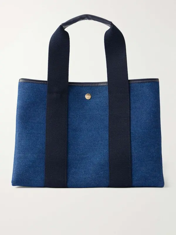 Rue De Verneuil St Paul Traversée Denim Tote - Navy