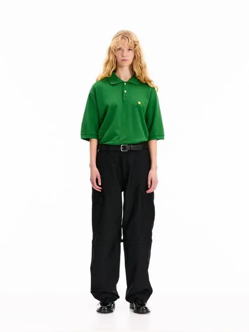 VOWELS Zip-off Cargo Pants - Black