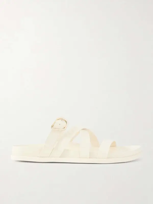 ANCIENT GREEK SANDALS Filipa Leather Sandals - Off-white