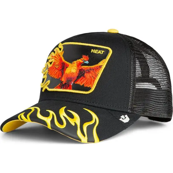 GOORIN BROS Heat Flames Embroidered Trucker Hat - Void
