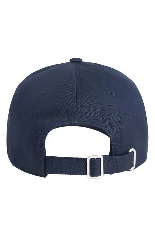 FAVORITE DAUGHTER Script Logo Baseball Cap - Navy