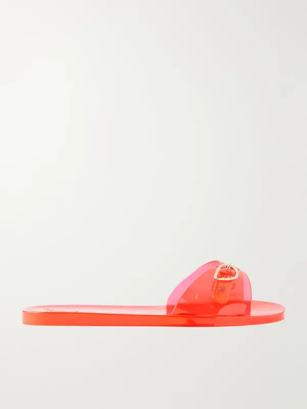 ANCIENT GREEK SANDALS Filia Jelly Pvc Slides - Red
