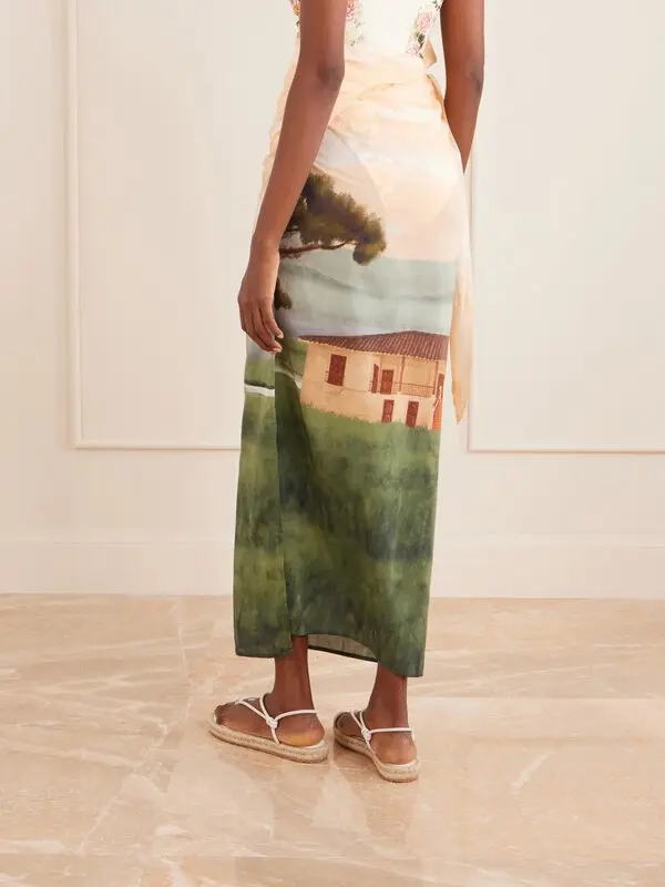 Agua Bendita Durazno Paraiso Skirt