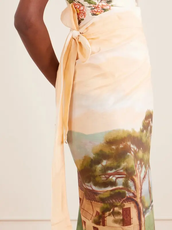 Agua Bendita Durazno Paraiso Skirt
