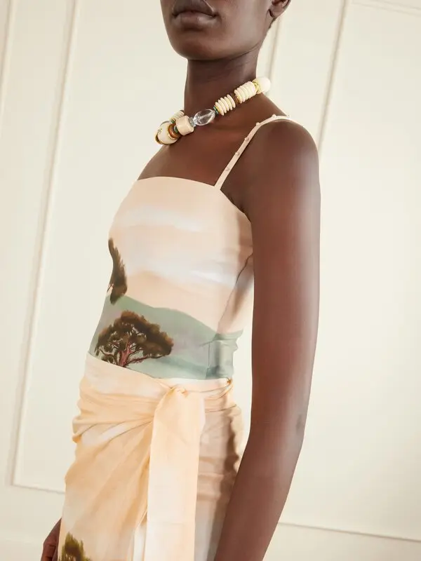 Agua Bendita Durazno Paraiso Skirt
