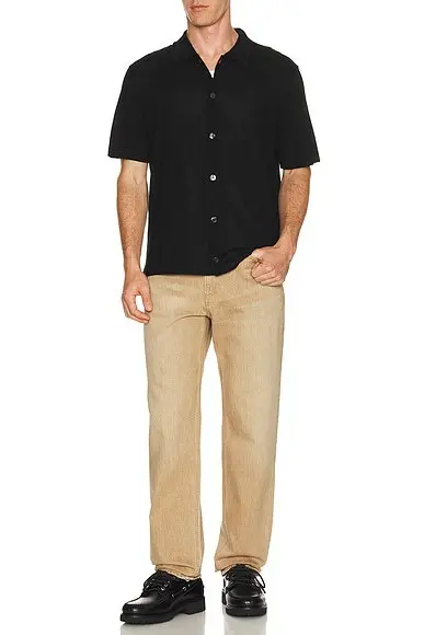 Theory Regal Merino Relaxed Button Down