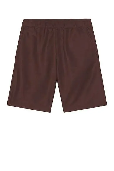 VOWELS Easy Twill Shorts - Brown