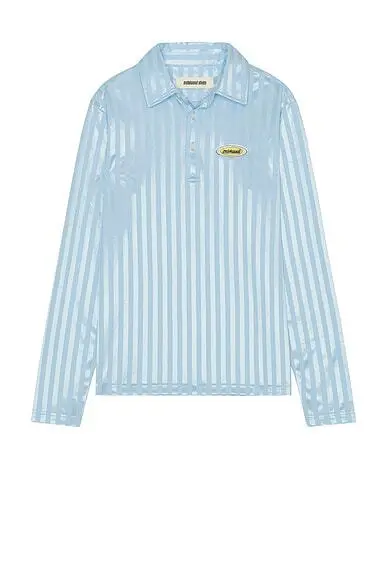 METALWOOD STUDIO Long Sleeve Polo Shirt