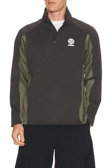 METALWOOD STUDIO Trophy Quarter Zip Pullover - Tar