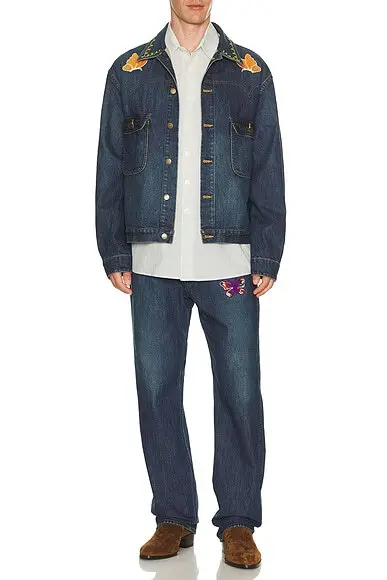 Needles Papillon Jean Jacket