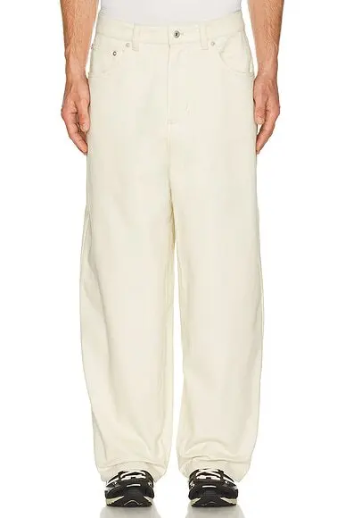 METALWOOD STUDIO 5-pocket Twill Pant - Natural