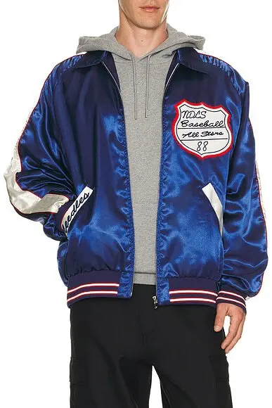 Needles Stadium Jacket Poly Sateen