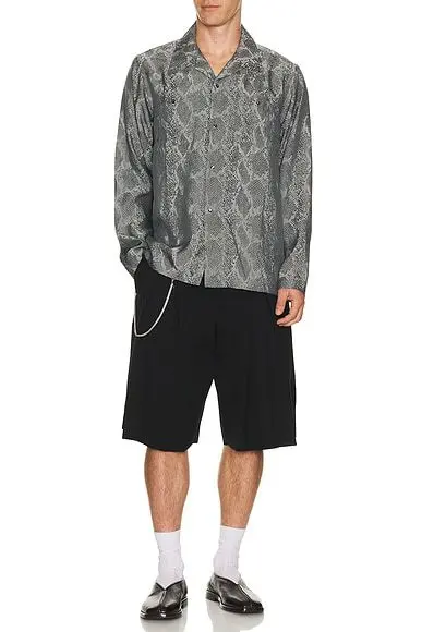 Needles Cowboy One Up Shirt Python Jacquard