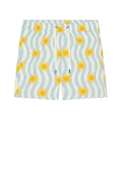 Onia Charles 5 Swim Trunk - Light Blue