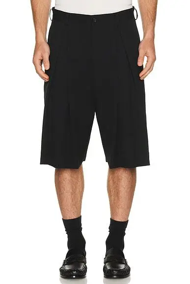 Comme Des Garçons Wool Tailored Shorts