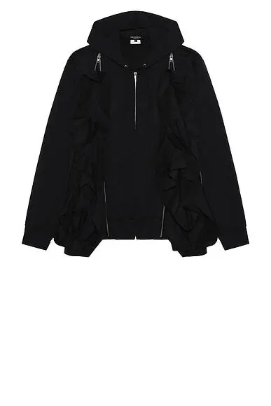 Comme Des Garçons Double Zipper Hoodie